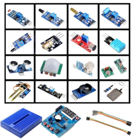 Kit de electrónica para Arduino™ N°28 | Didácticas Electrónicas I+D